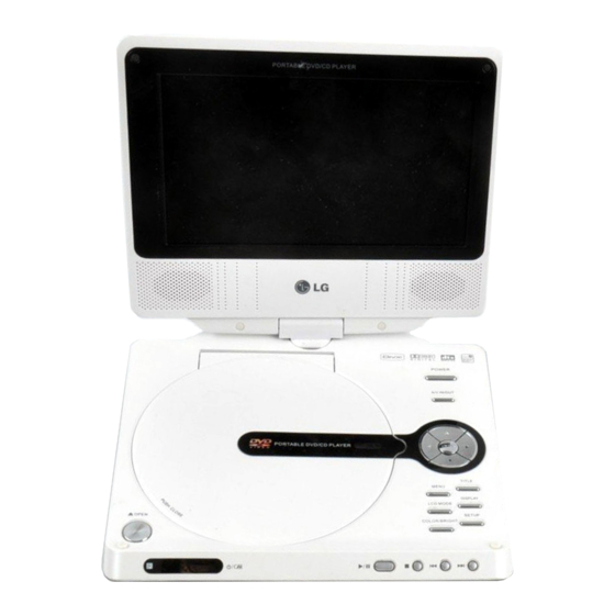 LG DP171 OWNER'S MANUAL Pdf Download | ManualsLib