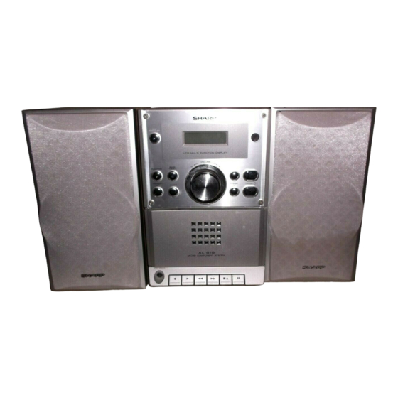 SHARP XL-S15H OPERATION MANUAL Pdf Download | ManualsLib