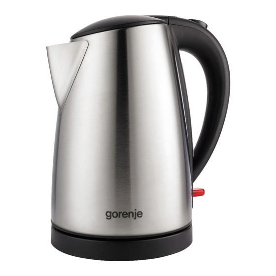 GORENJE K17FE INSTRUCTION MANUAL Pdf Download | ManualsLib