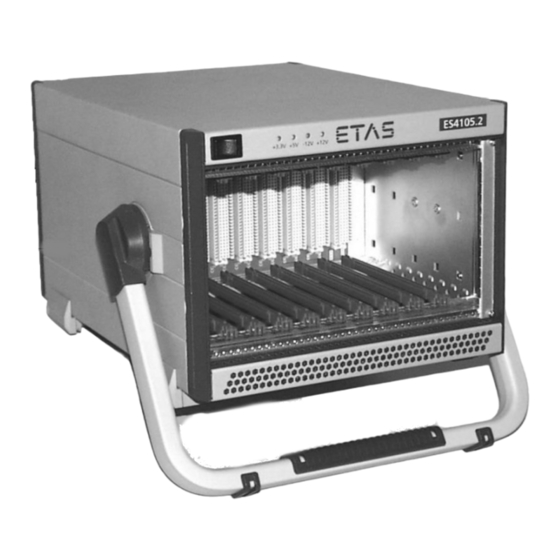 ETAS ES4105.2 USER MANUAL Pdf Download | ManualsLib