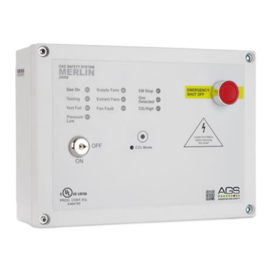 AGS MERLIN 2000S INSTALLATION & OPERATION MANUAL Pdf Download | ManualsLib