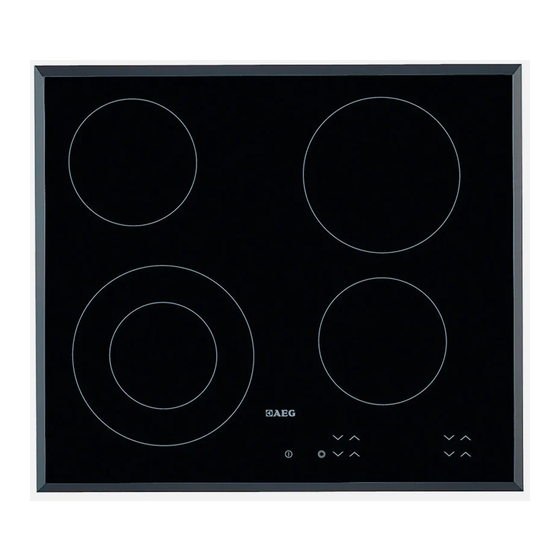AEG ELECTROLUX HK624010FB USER MANUAL Pdf Download | ManualsLib