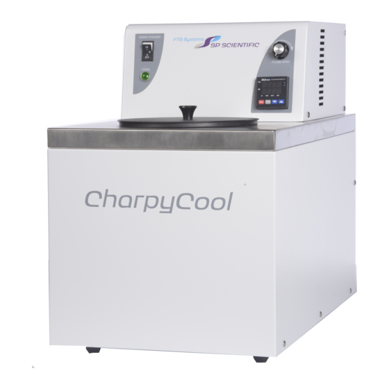 FTS CHARPYCOOL OPERATOR'S MANUAL Pdf Download | ManualsLib