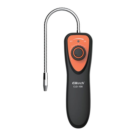 ELITECH CLD-100 INSTRUCTION MANUAL Pdf Download | ManualsLib