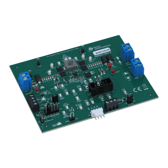 TEXAS INSTRUMENTS BQ2573 SERIES USER MANUAL Pdf Download | ManualsLib