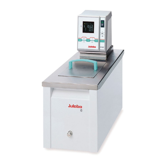 JULABO ME OPERATING MANUAL Pdf Download | ManualsLib