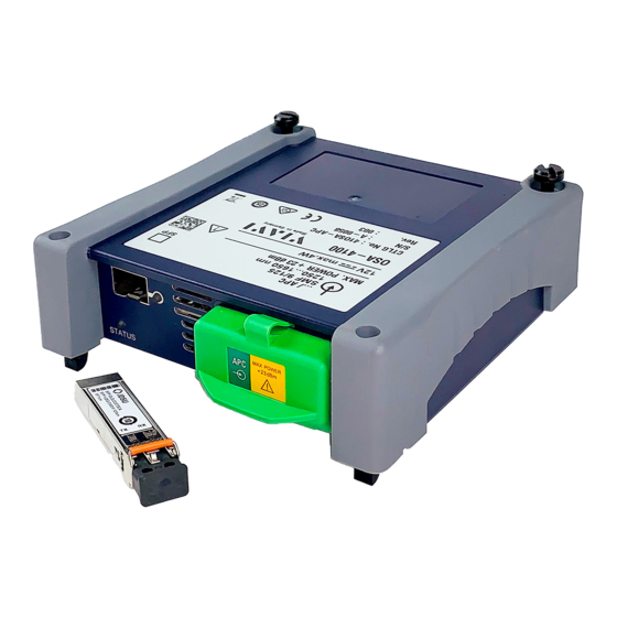 VIAVI OSA-4100 USER MANUAL Pdf Download | ManualsLib