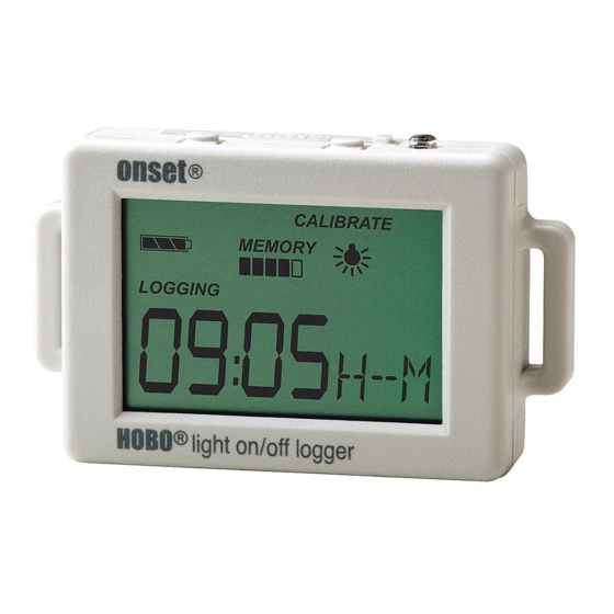 ONSET HOBO UX90-002 MANUAL Pdf Download | ManualsLib