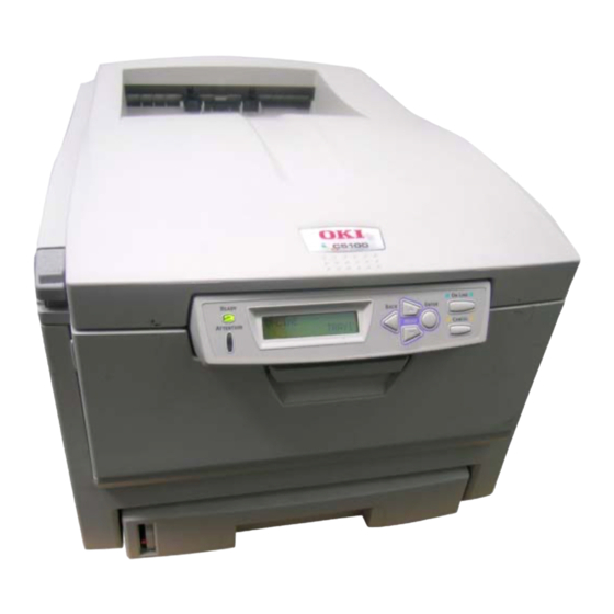 UNINET OKIDATA C5100 CARTRIDGE REMANUFACTURING INSTRUCTIONS Pdf Download | ManualsLib