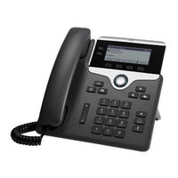 CISCO UNIFIED 7821 USER MANUAL Pdf Download | ManualsLib