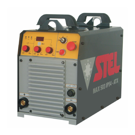 STEL MAX 503 IP54-ATX INSTRUCTIONS FOR USE AND MAINTENANCE MANUAL Pdf ...