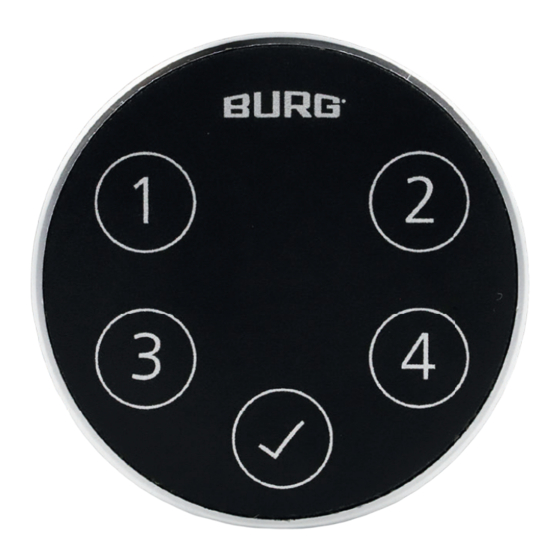 BURG INTRO.CODE OPERATING MANUAL Pdf Download | ManualsLib