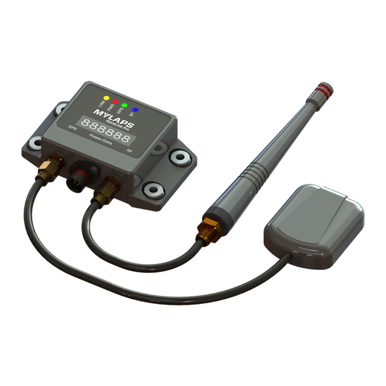 MYLAPS X2 RACELINK PRO QUICK START MANUAL Pdf Download | ManualsLib