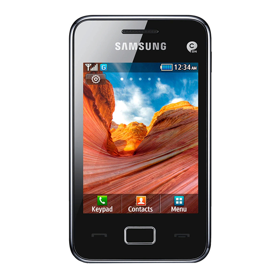 SAMSUNG GT-S5222 USER MANUAL Pdf Download | ManualsLib