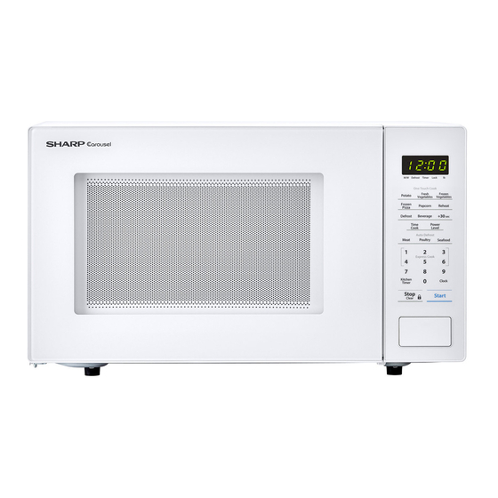 SHARP CAROUSEL SMC1131CW-CR OPERATOR'S MANUAL Pdf Download | ManualsLib