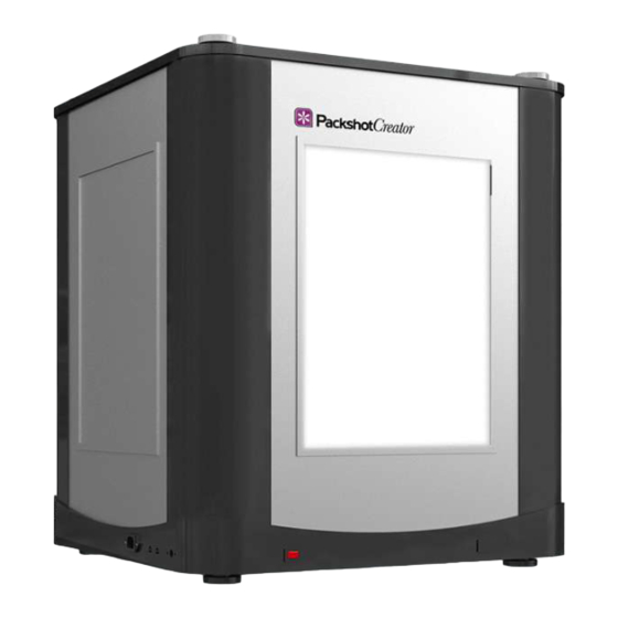 PACKSHOTCREATOR PACKSHOTSTART 360 QUICK START MANUAL Pdf Download | ManualsLib