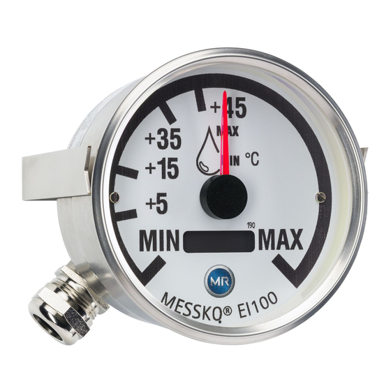 MR MESSKO EI100 OPERATING INSTRUCTIONS MANUAL Pdf Download | ManualsLib