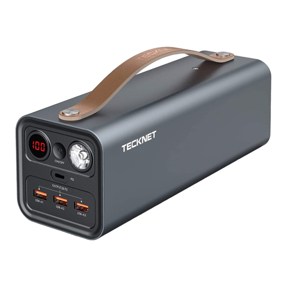 TECKNET TK-PC001 USER MANUAL Pdf Download | ManualsLib