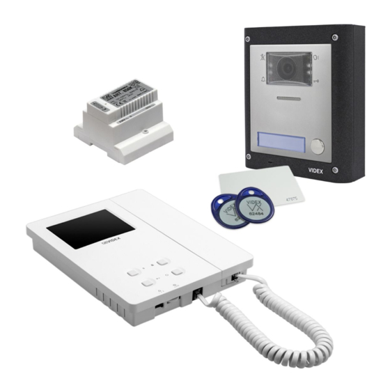 VIDEX VK4K/6256 SERIES INSTALLATION HANDBOOK Pdf Download | ManualsLib