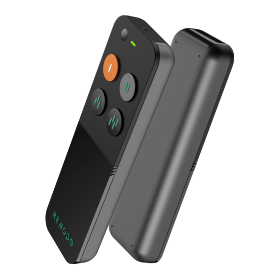 REMOTEC REMODO X USER MANUAL Pdf Download | ManualsLib