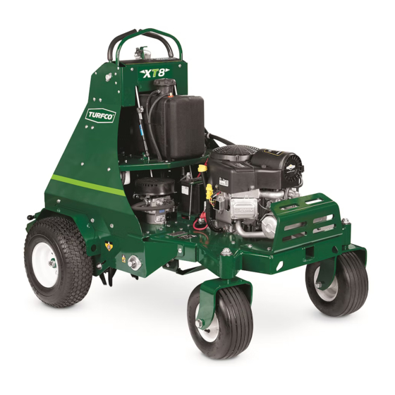 TURFCO TURNAER XT8 INSTALLATION AND PARTS Pdf Download | ManualsLib