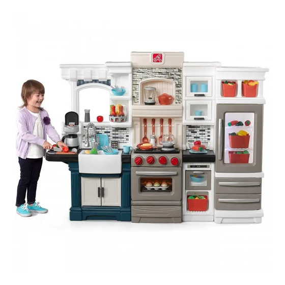 STEP 2 GRAND LUXE KITCHEN 8682 MANUAL Pdf Download | ManualsLib