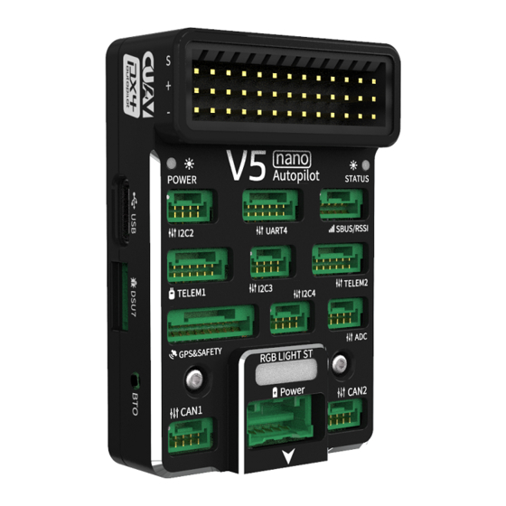 CUAV V5 QUICK START MANUAL Pdf Download | ManualsLib