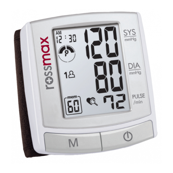 ROSSMAX BI701 INSTRUCTION MANUAL Pdf Download | ManualsLib