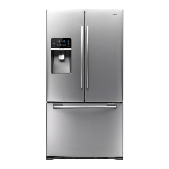 SAMSUNG RFG296HDBP REFRIGERATOR QUICK START MANUAL | ManualsLib