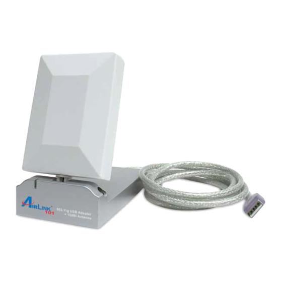 AIRLINK101 AWLL3055 ADAPTER USER MANUAL | ManualsLib