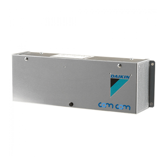 DAIKIN EKMBDXB7V1 INSTALLATION MANUAL Pdf Download | ManualsLib