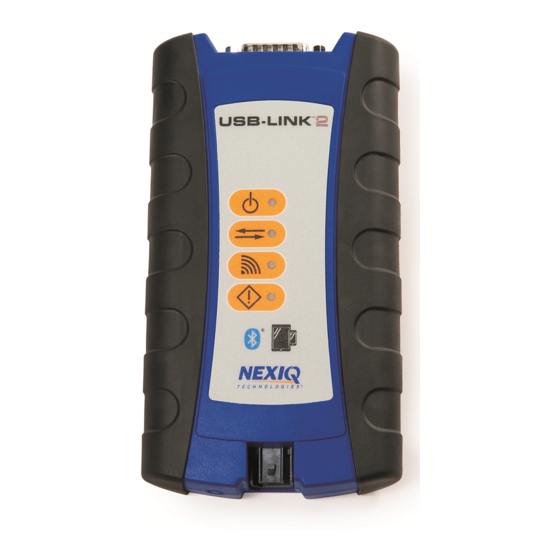 NEXIQ TECHNOLOGIES USB-LINK 2 INSTALLATION AND SETUP MANUAL Pdf ...