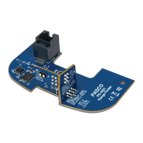PASCO PS-3321 PRODUCT MANUAL Pdf Download | ManualsLib