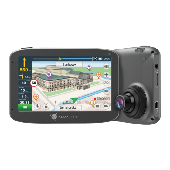 NAVITEL RE 5 DUAL USER MANUAL Pdf Download | ManualsLib