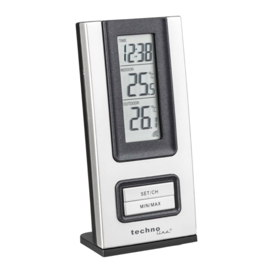 TECHNOLINE WS 9117 INSTRUCTION MANUAL Pdf Download | ManualsLib