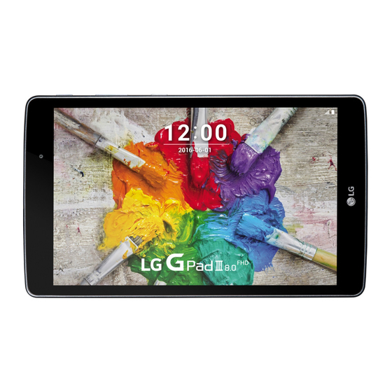LG GPAD 8.0 III MANUAL Pdf Download | ManualsLib