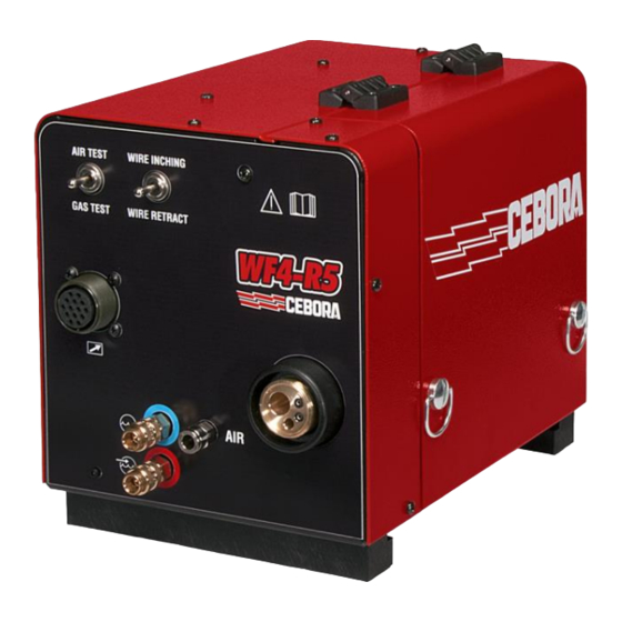 CEBORA WF4-R5 INSTRUCTION MANUAL Pdf Download | ManualsLib