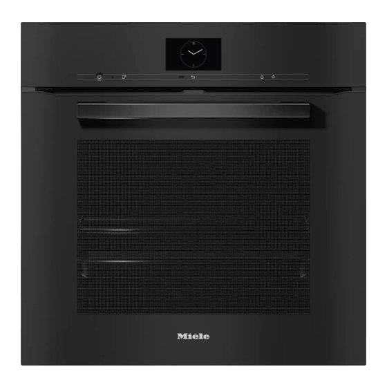 MIELE H 7660 BP AM OPERATING AND INSTALLATION INSTRUCTIONS Pdf Download ...
