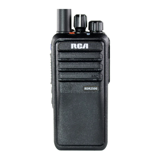 RCA PRODIGI RDR2000 SERIES INSTRUCTION MANUAL Pdf Download | ManualsLib