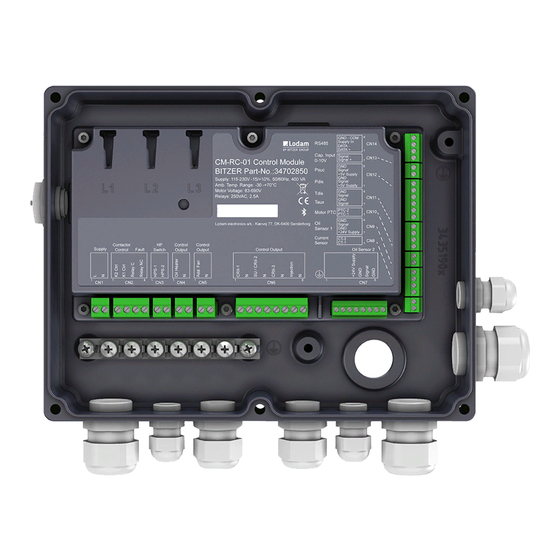 BITZER ECOLINE CM-RC-01 MANUAL Pdf Download | ManualsLib