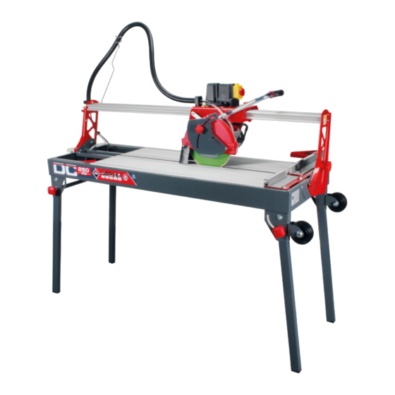 RUBI DC-250 TRANSLATION OF THE ORIGINAL Pdf Download | ManualsLib