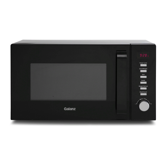 GALANZ MWUK001B USER INSTRUCTION MANUAL Pdf Download | ManualsLib