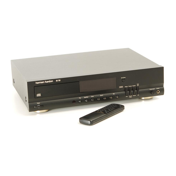 HARMAN KARDON HD760 OWNER'S MANUAL Pdf Download | ManualsLib
