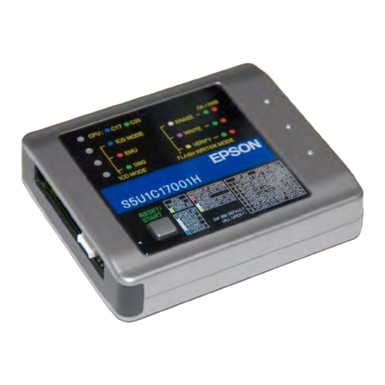 EPSON S5U1C17001H2 USER MANUAL Pdf Download | ManualsLib