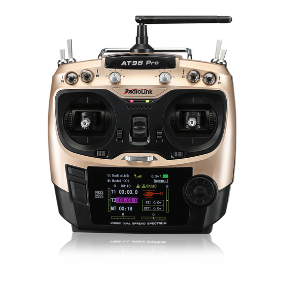 RADIOLINK AT9S PRO INSTRUCTION MANUAL Pdf Download | ManualsLib
