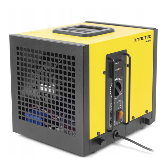 TROTEC TTK QUBE ORIGINAL INSTRUCTIONS MANUAL Pdf Download | ManualsLib