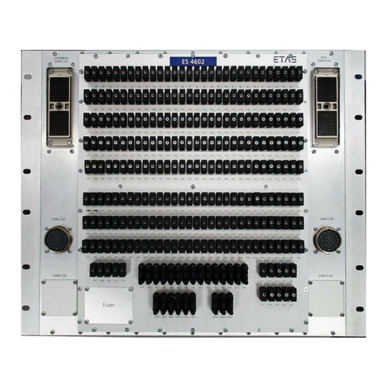 ETAS ES4602 USER MANUAL Pdf Download | ManualsLib