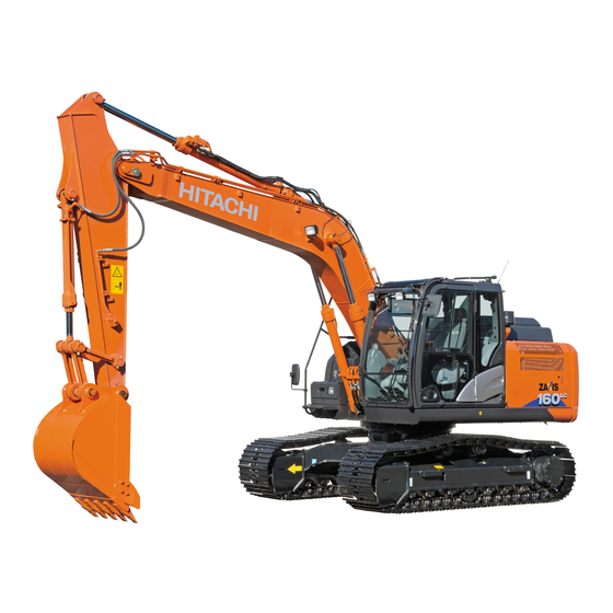 HITACHI ZAXIS 160LC WORKSHOP MANUAL Pdf Download | ManualsLib