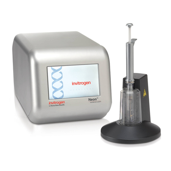 LIFE TECHNOLOGIES INVITROGEN NEON USER MANUAL Pdf Download | ManualsLib