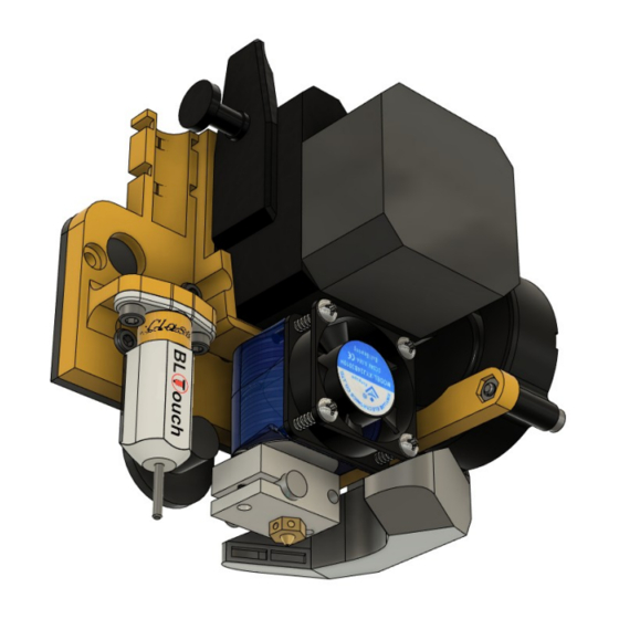 BMG E3D V6 ASSEMBLY MANUAL Pdf Download | ManualsLib